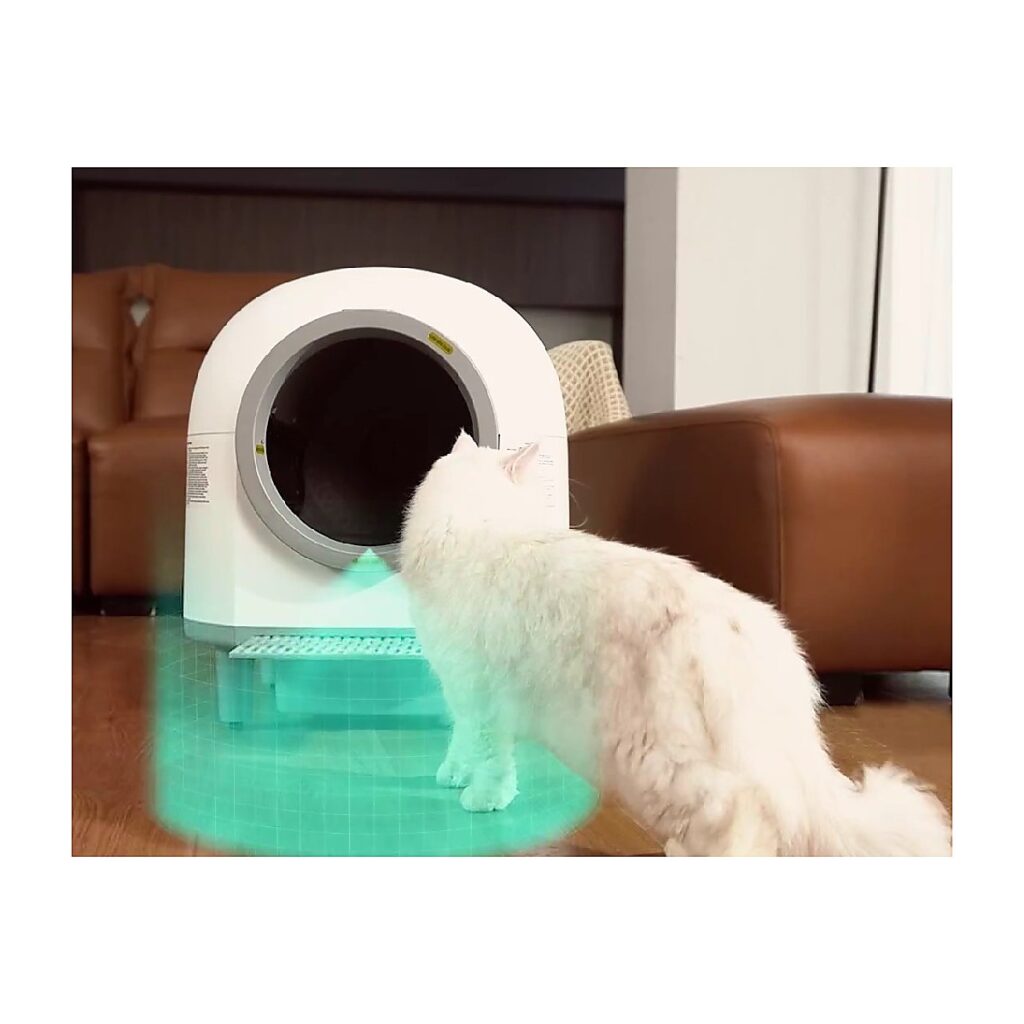 Arenero Gato Automático Inteligente – Autolimpieza, App, 13 Sensores ...